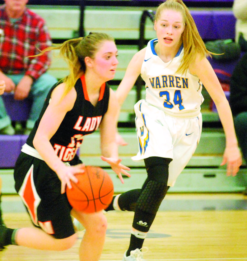 Warren advances: Lady Warriors oust Marietta, 47-38, in sectional girls ...